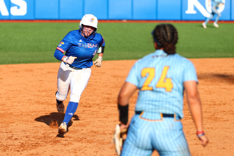 KU softball stumbles in midweek matchup against Kansas City - KU Sports